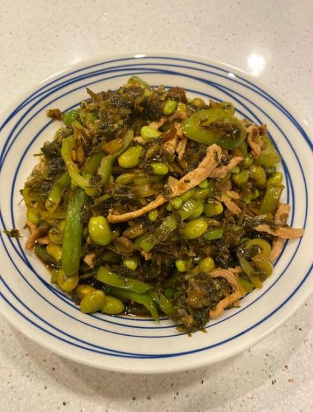 雪里蕻炒肉丝怎么做_雪里蕻炒肉丝的家常做法-第2张图片-山城妙识