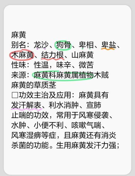 麻黄的功效与作用_麻黄有什么副作用-第1张图片-山城妙识