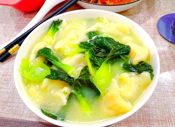 青菜面疙瘩怎么做_最简单的家常做法-第1张图片-山城妙识