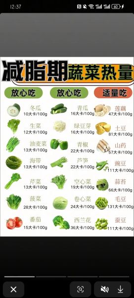 食物热量表查询app哪个好_如何计算每日摄入热量-第3张图片-山城妙识