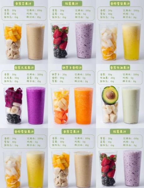 果蔬汁怎么搭配好喝_果蔬汁搭配禁忌-第3张图片-山城妙识