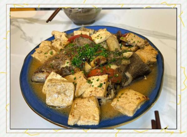 鸦片鱼头烧豆腐怎么烧_鸦片鱼头烧豆腐的做法-第1张图片-山城妙识