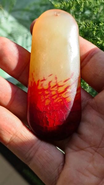 鸡血石真假怎么辨别_鸡血石鉴定最简单方法-第3张图片-山城妙识