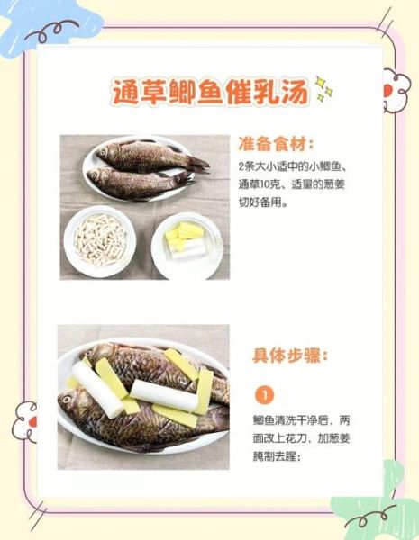 鱼汤怎么做下奶_喝什么鱼汤最催奶-第1张图片-山城妙识