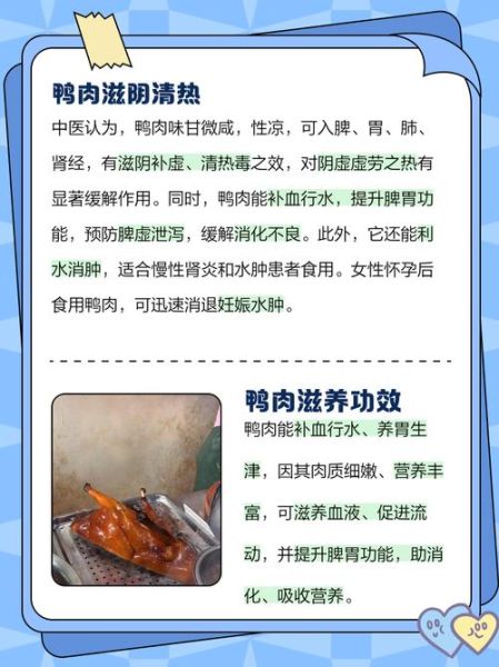 鸭肉的营养价值及功效与作用禁忌_什么人不能吃鸭肉-第2张图片-山城妙识