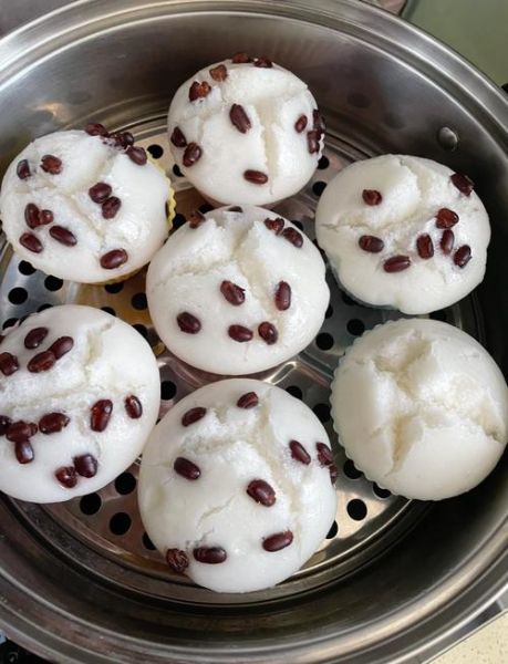 米发糕怎么做蓬松香甜_米发糕简单做法零失败-第1张图片-山城妙识