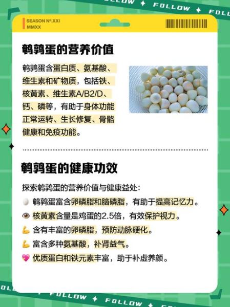 鹌鹑蛋的营养价值_鹌鹑蛋的功效与作用-第2张图片-山城妙识