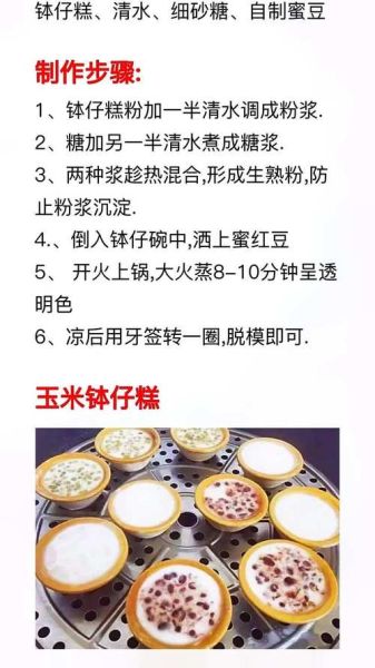 钵仔糕怎么做_钵仔糕配方比例-第1张图片-山城妙识