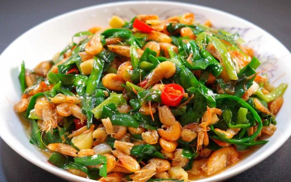 韭菜炒干河虾怎么做_干河虾要不要提前泡-第3张图片-山城妙识