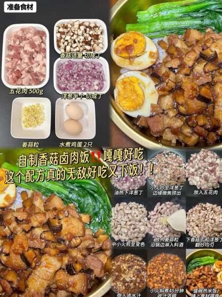 香菇卤肉饭怎么做_香菇卤肉饭正宗做法-第1张图片-山城妙识