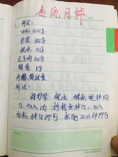 做月饼需要什么材料_月饼皮配方比例-第3张图片-山城妙识