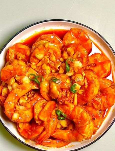 番茄大虾家常做法_怎么做最好吃-第1张图片-山城妙识