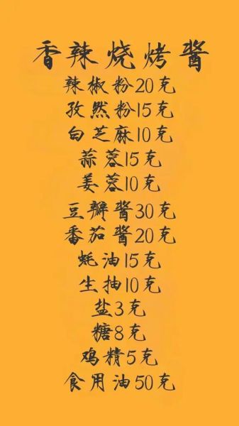 烧烤酱怎么用_烧烤酱怎么腌制才入味-第3张图片-山城妙识