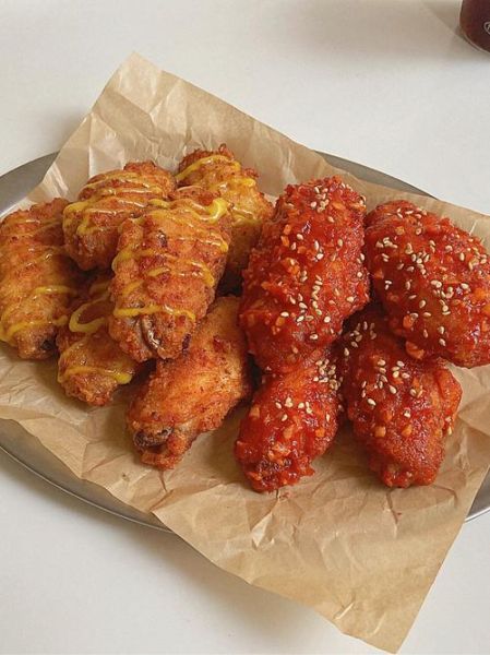 韩式炸鸡图片高清_怎么拍出酥脆质感-第3张图片-山城妙识