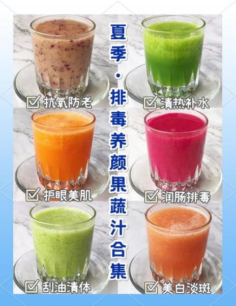鲜榨果汁配方及功效_哪些水果搭配最健康-第3张图片-山城妙识