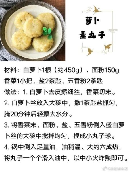 素丸子怎么做_素丸子配方比例-第1张图片-山城妙识
