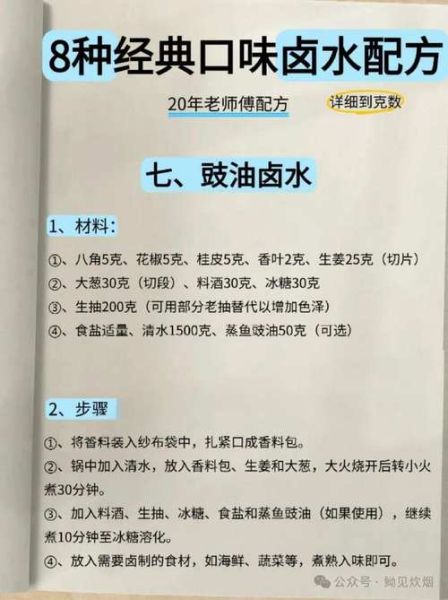 卤面卤汁怎么调_正宗卤汁配方秘方大全-第2张图片-山城妙识