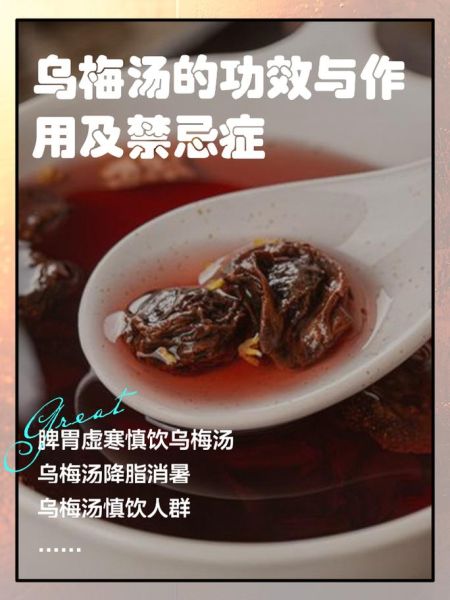 乌梅汤的功效与作用_乌梅汤的禁忌有哪些-第2张图片-山城妙识