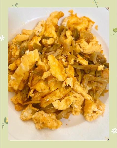 榨菜丝炒鸡蛋怎么做_榨菜丝炒鸡蛋家常做法-第1张图片-山城妙识