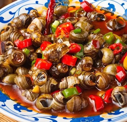 炒田螺图片大全大图_炒田螺怎么炒才入味-第2张图片-山城妙识