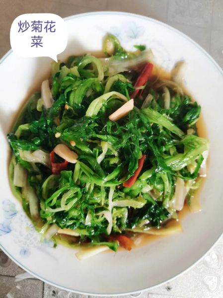 菊花菜怎么炒好吃_菊花菜的家常做法-第1张图片-山城妙识 菊花菜怎么炒好吃_菊花菜的家常做法-第1张图片-山城妙识