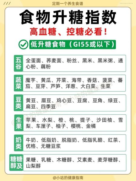 降糖食物表_哪些食物降血糖效果最好-第2张图片-山城妙识