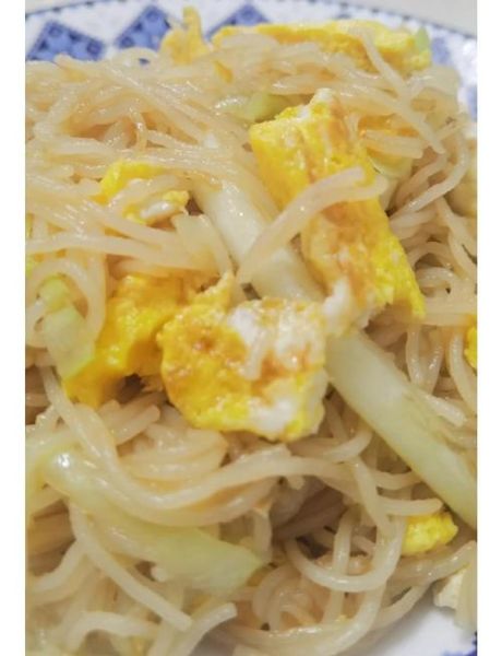 鸡蛋炒米粉怎么做_家常鸡蛋炒米粉的做法大全-第1张图片-山城妙识