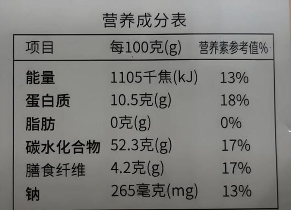食物营养成分表怎么看_如何计算每日所需热量-第3张图片-山城妙识