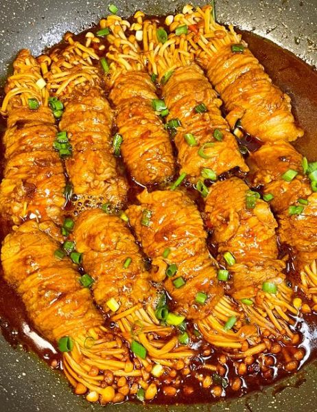 金针肥牛怎么做_金针肥牛饭店做法-第1张图片-山城妙识