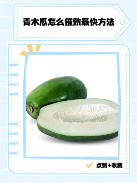 青木瓜怎么催熟_硬木瓜快速变软方法-第1张图片-山城妙识