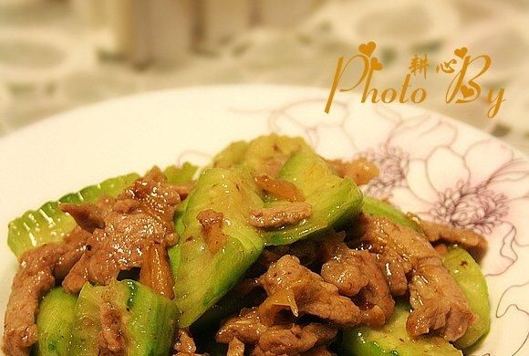 高瓜炒肉丝怎么做_高瓜炒肉丝的家常做法-第3张图片-山城妙识