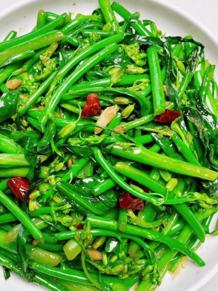 炒芥菜图片大全_芥菜怎么炒才好吃-第3张图片-山城妙识