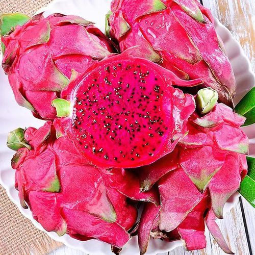 红心火龙果图片_怎么挑选成熟果实-第1张图片-山城妙识