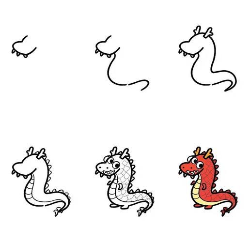 龙图片大全_如何画好中国龙-第2张图片-山城妙识