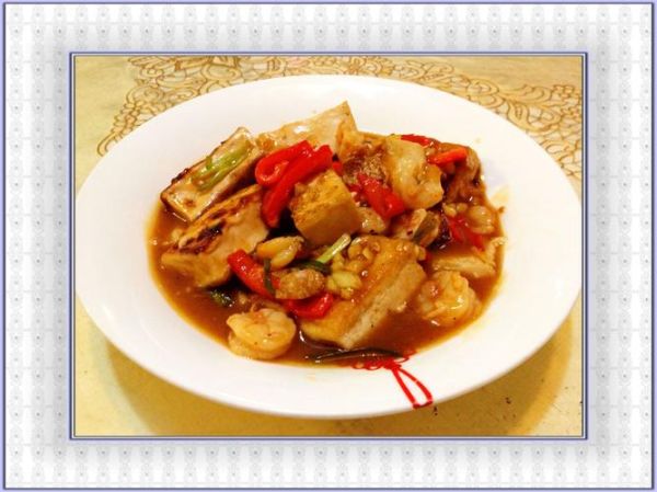 虾酱炒豆腐怎么做好吃_虾酱炒豆腐的家常做法-第2张图片-山城妙识