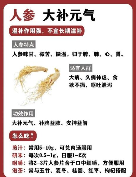 人参的功效与作用是什么_怎么吃效果最好-第3张图片-山城妙识