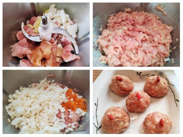 速冻狮子头怎么做好吃_家常做法步骤-第1张图片-山城妙识