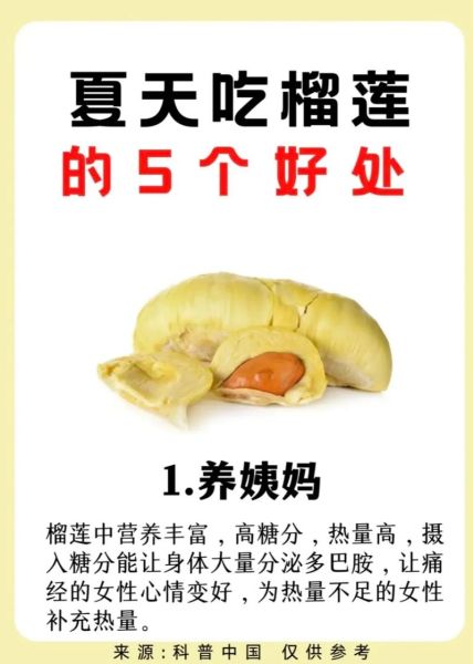 常吃榴莲的好处与坏处_吃榴莲会上火吗-第3张图片-山城妙识 常吃榴莲的好处与坏处_吃榴莲会上火吗-第3张图片-山城妙识