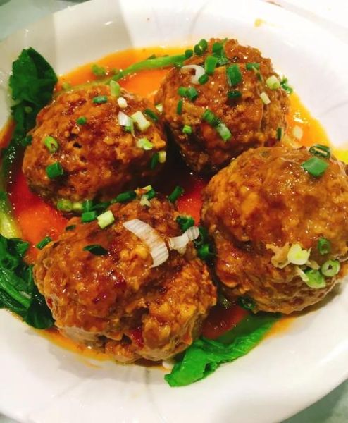 四喜丸子图片大全_正宗做法图解-第1张图片-山城妙识