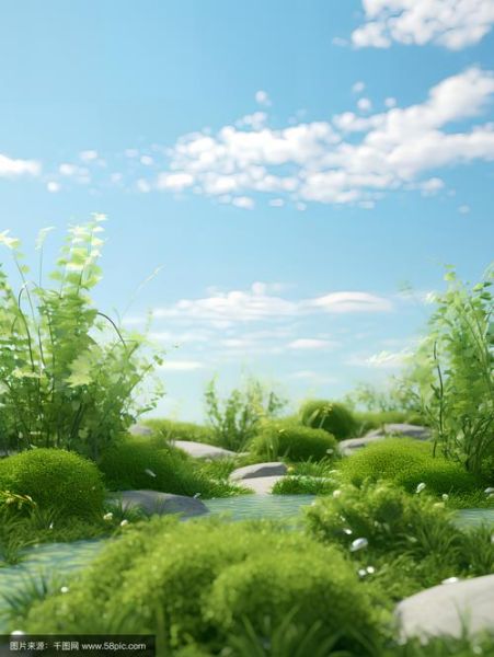 绿色背景图怎么搭配_绿色背景图适合什么场景-第1张图片-山城妙识