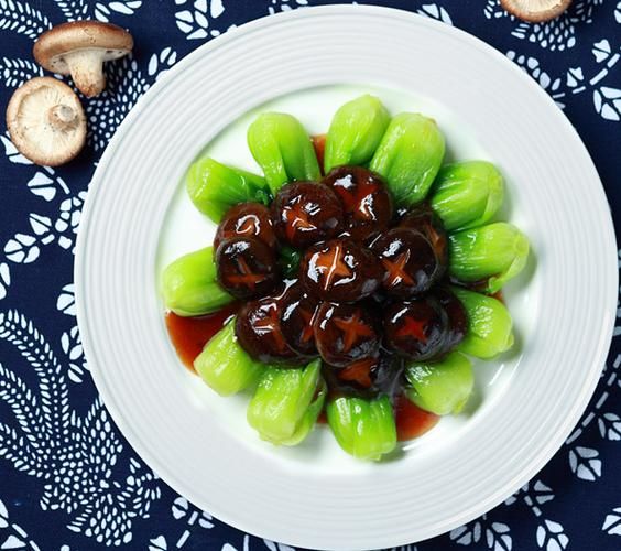 香菇扒油菜怎么做_香菇扒油菜的家常做法-第2张图片-山城妙识