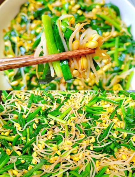 黄豆芽炒韭菜怎么做_黄豆芽炒韭菜的家常做法-第1张图片-山城妙识