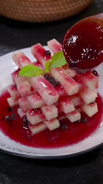 蓝莓山药的做法_蓝莓山药怎么做好吃-第3张图片-山城妙识