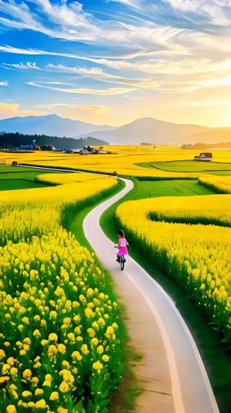 油菜花田在哪里看_油菜花田最佳观赏时间-第2张图片-山城妙识