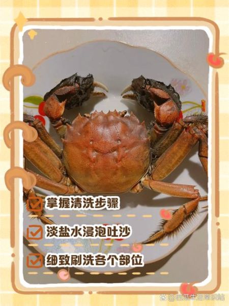 螃蟹怎么洗干净_活蟹清洗步骤-第1张图片-山城妙识