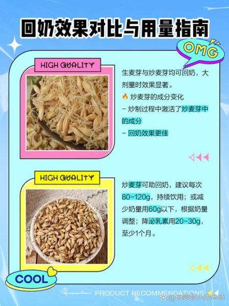 生麦芽回奶还是炒麦芽回奶_哪个效果更好-第1张图片-山城妙识