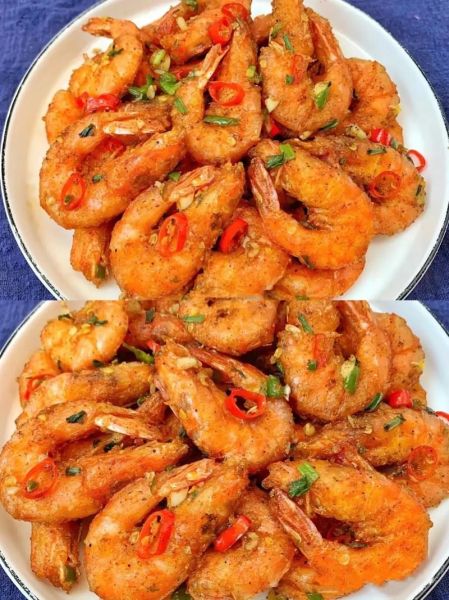 椒盐虾怎么做才酥脆_家常椒盐虾视频教学-第1张图片-山城妙识 椒盐虾怎么做才酥脆_家常椒盐虾视频教学-第1张图片-山城妙识