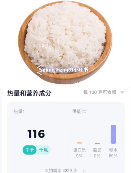 一碗白米饭的热量是多少_减肥能吃吗-第1张图片-山城妙识