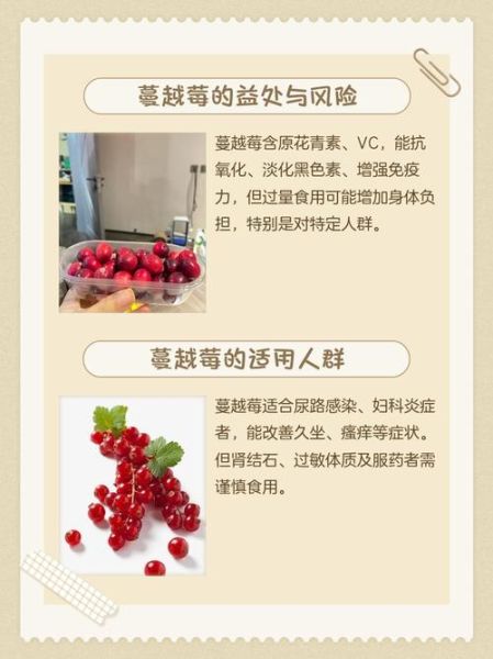 蔓越莓哪些人不能吃_蔓越莓禁忌人群-第2张图片-山城妙识