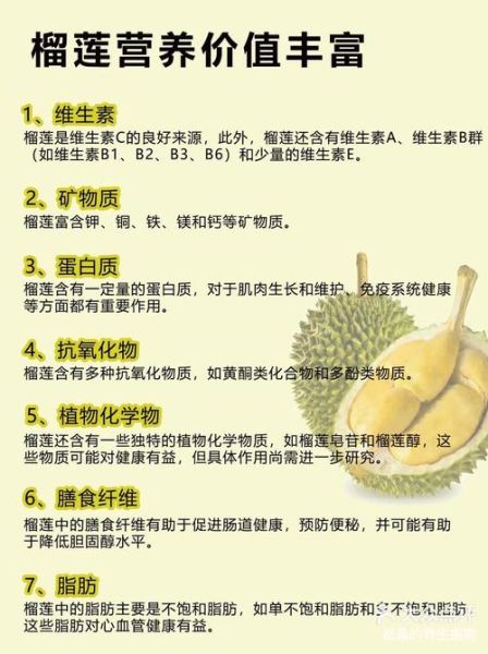 榴莲的功效与作用_榴莲吃多了有什么副作用-第1张图片-山城妙识